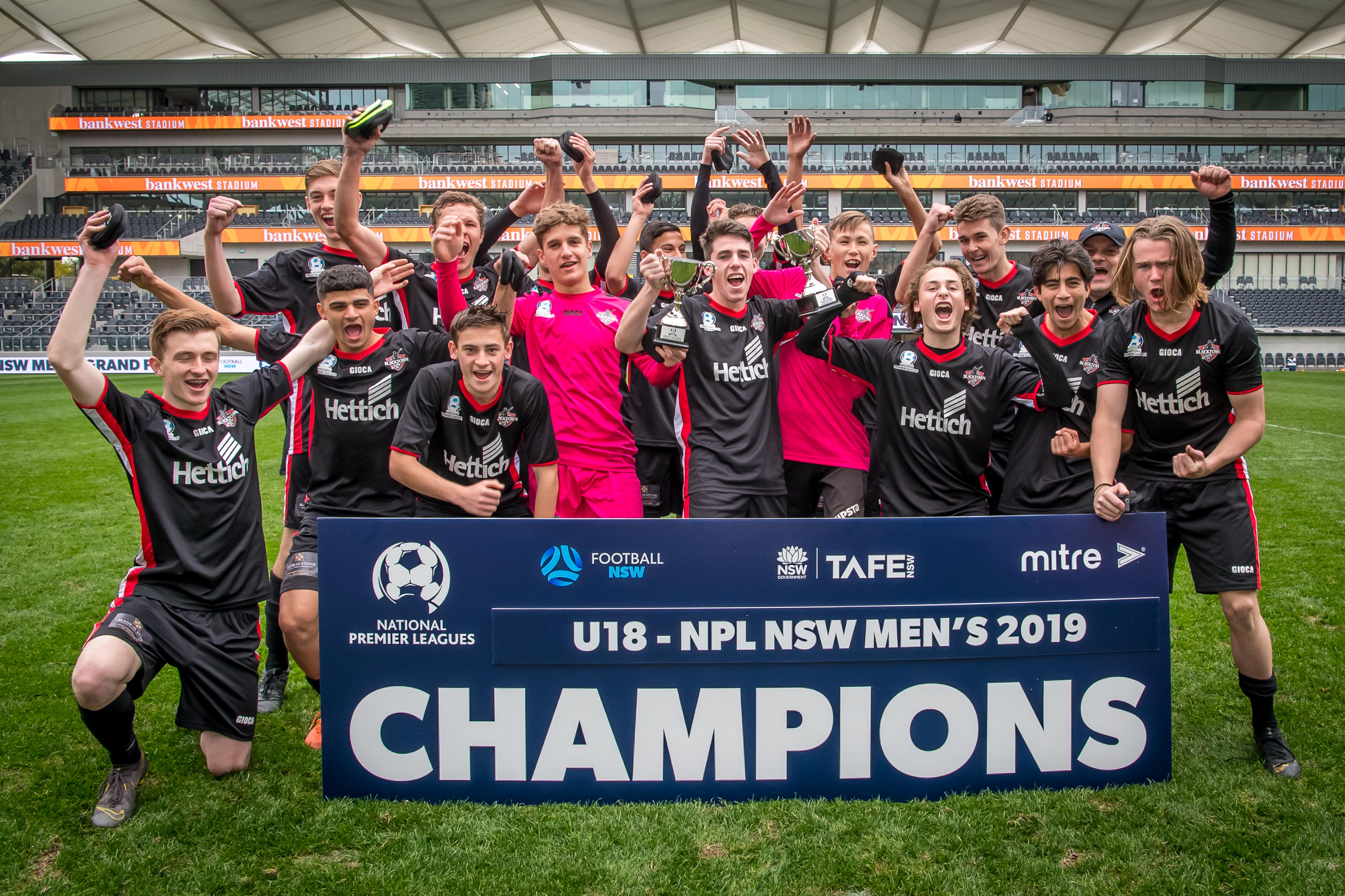 Blacktown City FC crowned Under 18 Champions - NPL Men's NSW