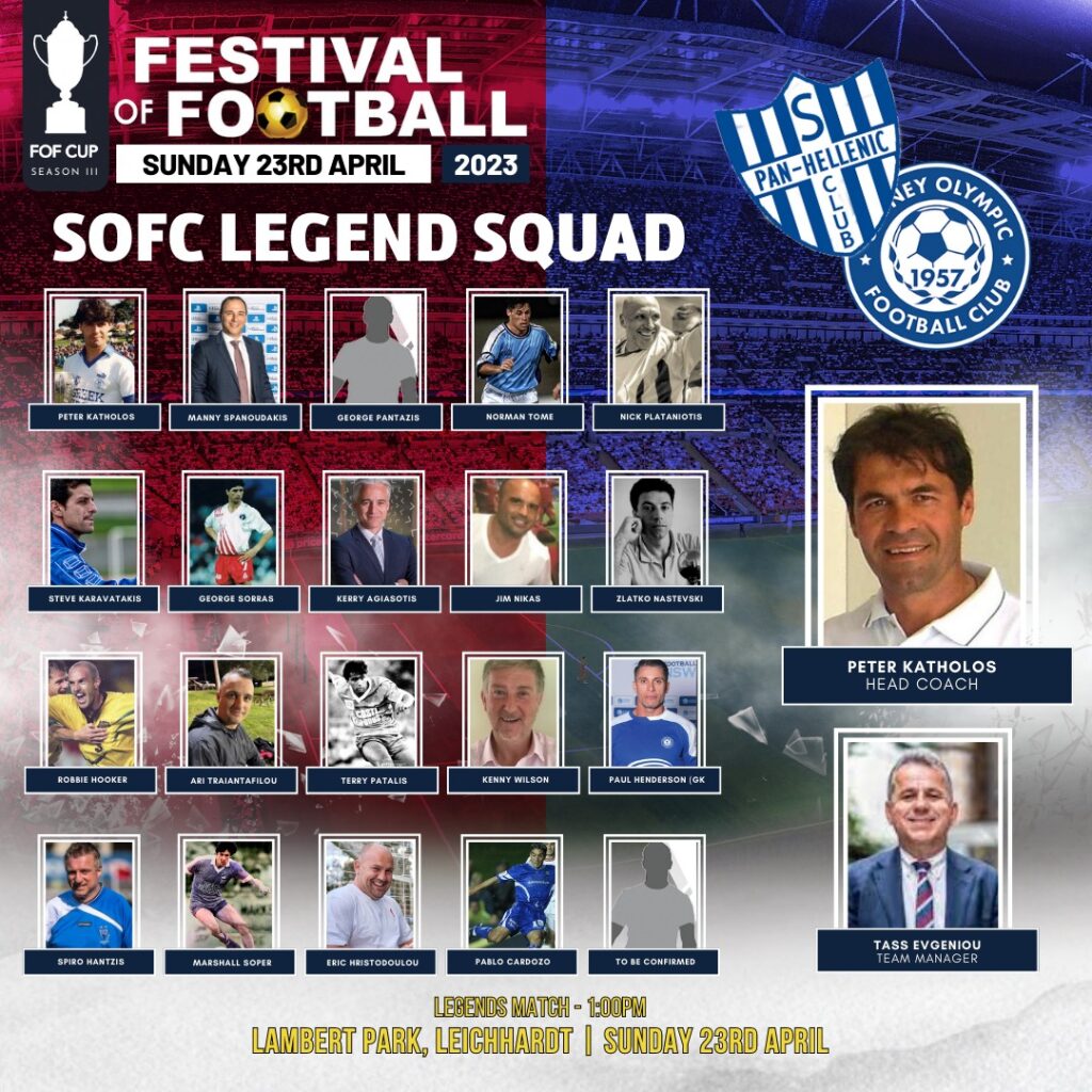 Legends game set to ignite Festival of Football this Sunday - NPL Men's NSW